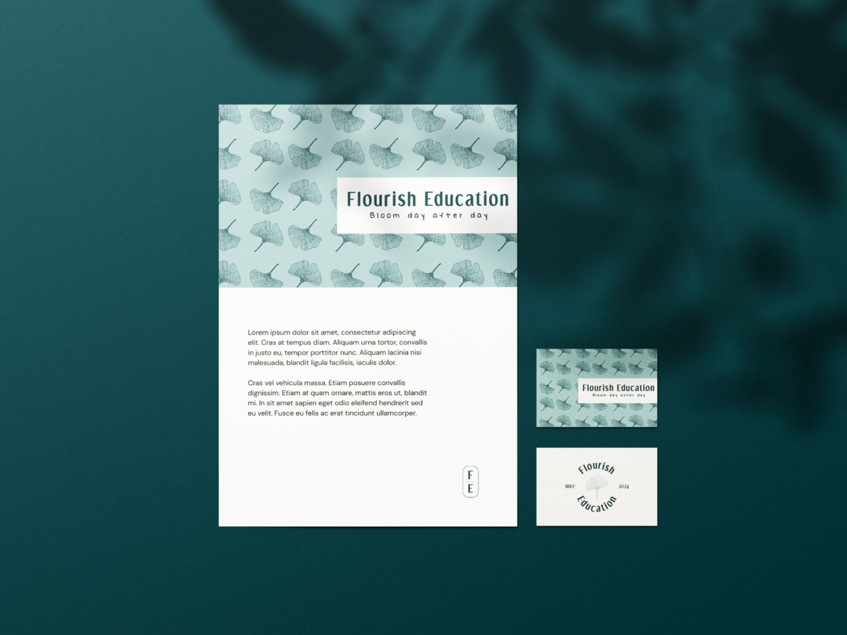 Flourish Education ∗ Identité visuelle - Atelier Lomé